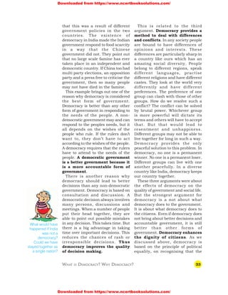 NCERT Class 9 Political Science What is Democracy.pdf