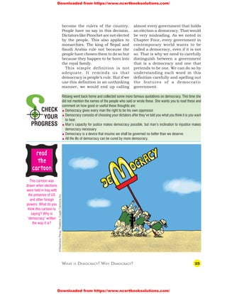 NCERT Class 9 Political Science What is Democracy.pdf