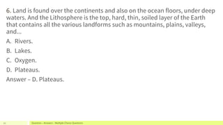 Ncert Grade 7 Geography Chapter 1 Environment | PDF