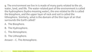 Ncert Grade 7 Geography Chapter 1 Environment | PDF