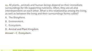 Ncert Grade 7 Geography Chapter 1 Environment | PDF