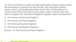 Ncert Grade 7 Geography Chapter 1 Environment | PDF | Geology | Science