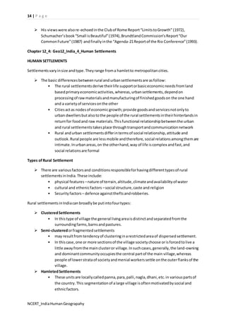 Ncert india human geograpahy | DOCX