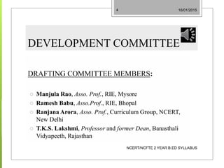 NCERT India VISION For B.ED (2 YRS. ) | PDF