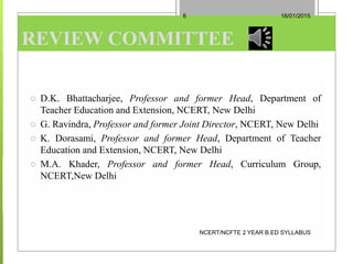 NCERT India VISION For B.ED (2 YRS. ) | PDF