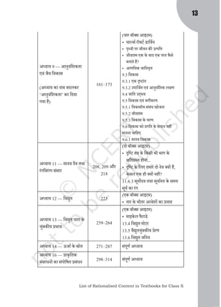 NCERT Rationalisation Booklet Class 10 | PDF