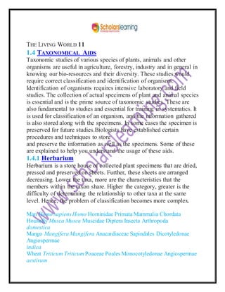 Ncert solutions for class 11 biology | DOCX | Biological Sciences | Science