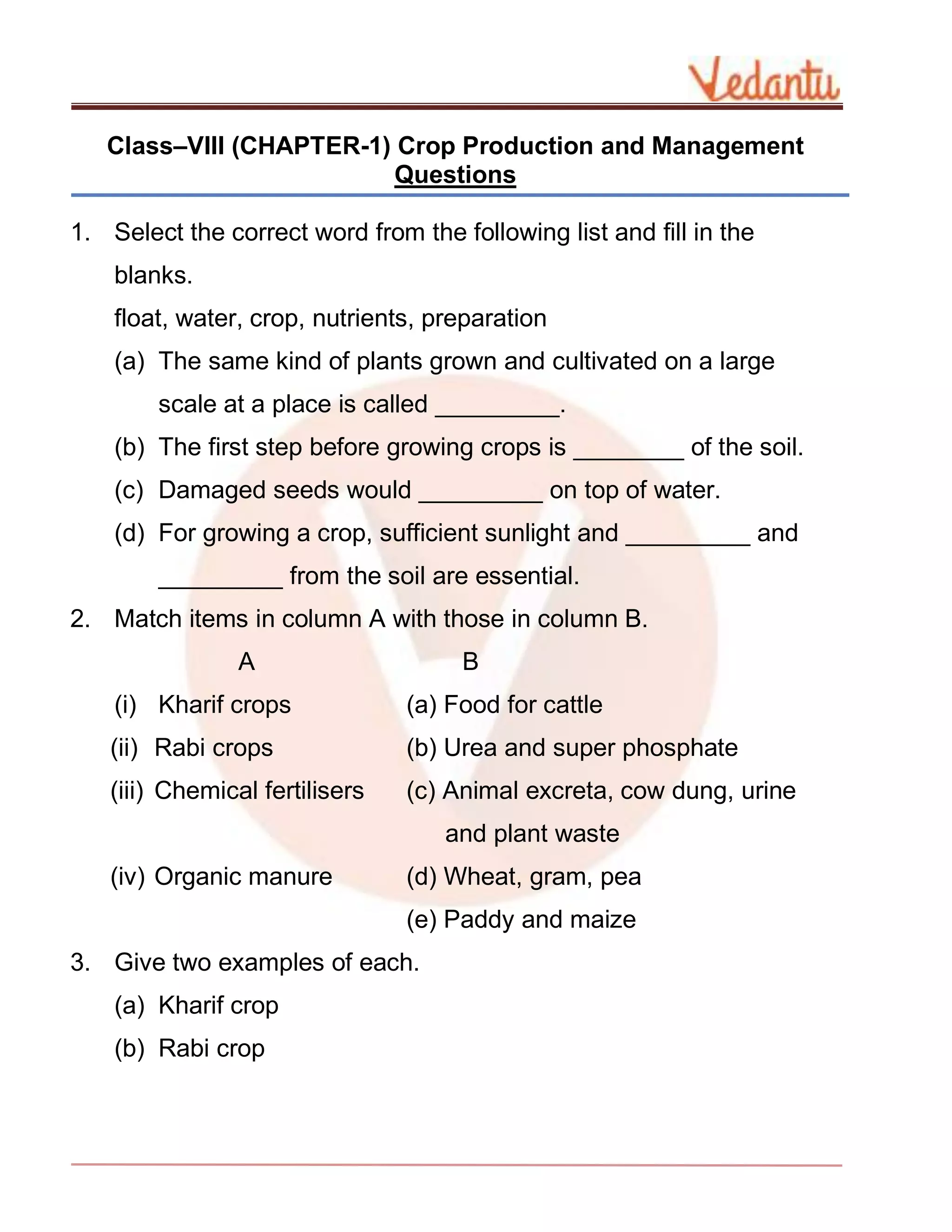 Ncert Solutions for Class 8 Science | PDF