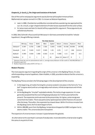 Ncert universe | DOCX