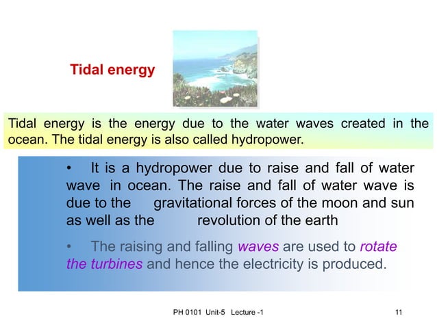 nces classification of energy resources unit1.ppt | Geology | Science