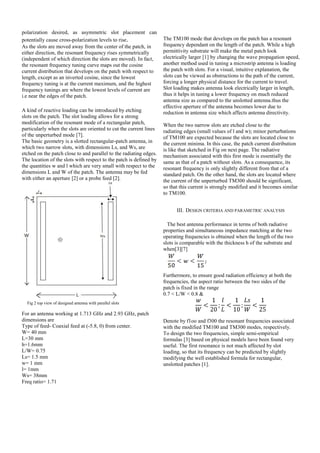 Dual band antenna using reactive loading | DOCX