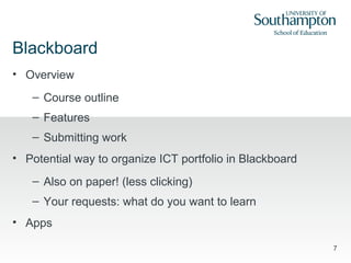 Session ICT Blackboard NCETM v1 | PPT