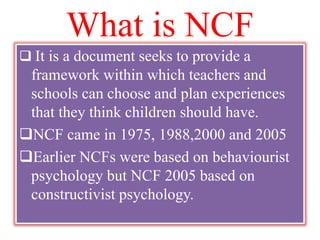 Ncf | PPTX