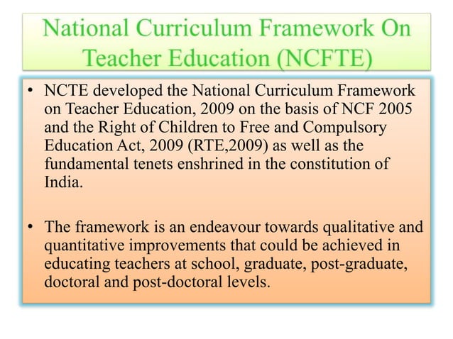 Ncf | PPTX | Education industry | Industries