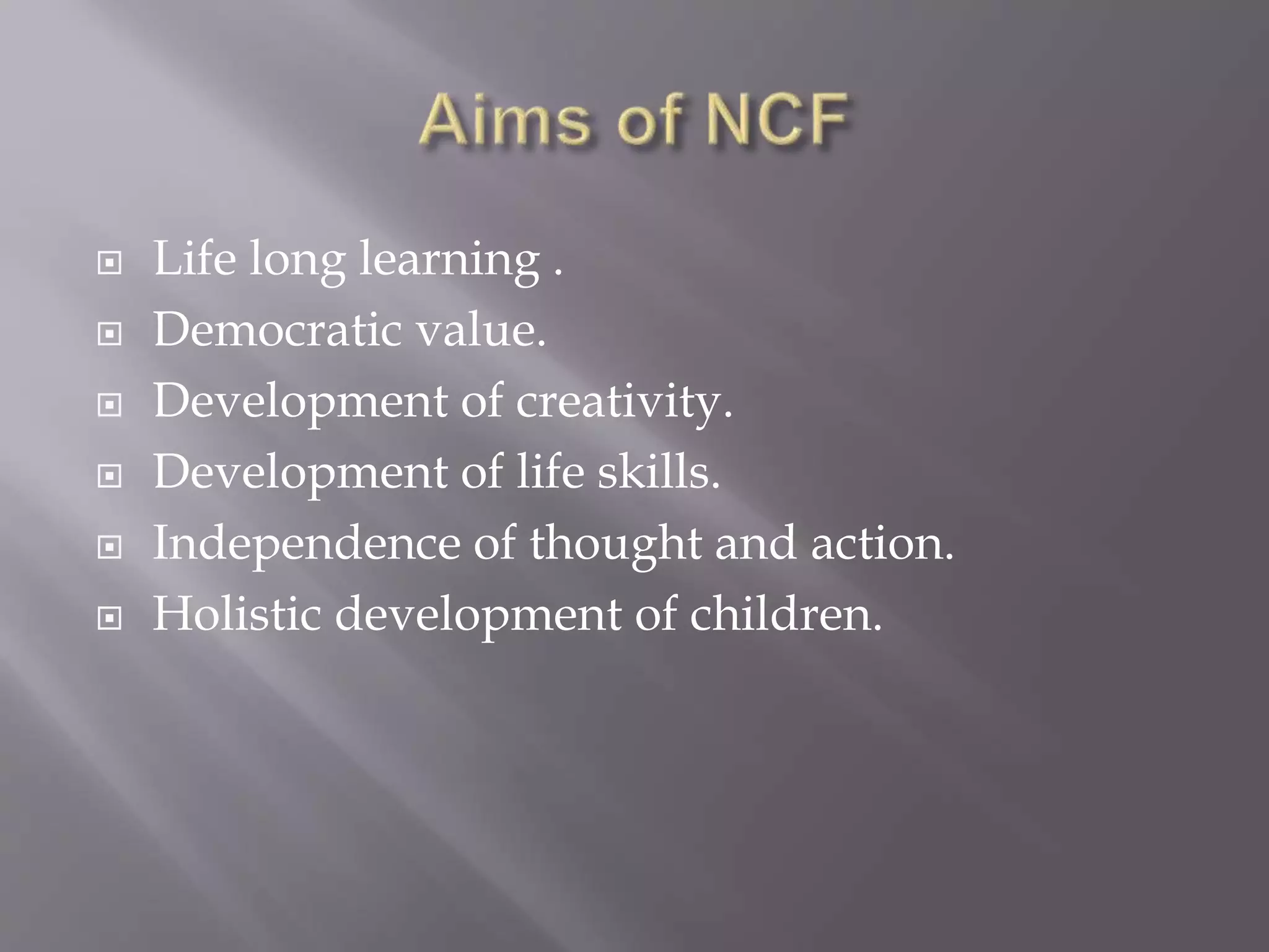 Ncf 2005 | PPT