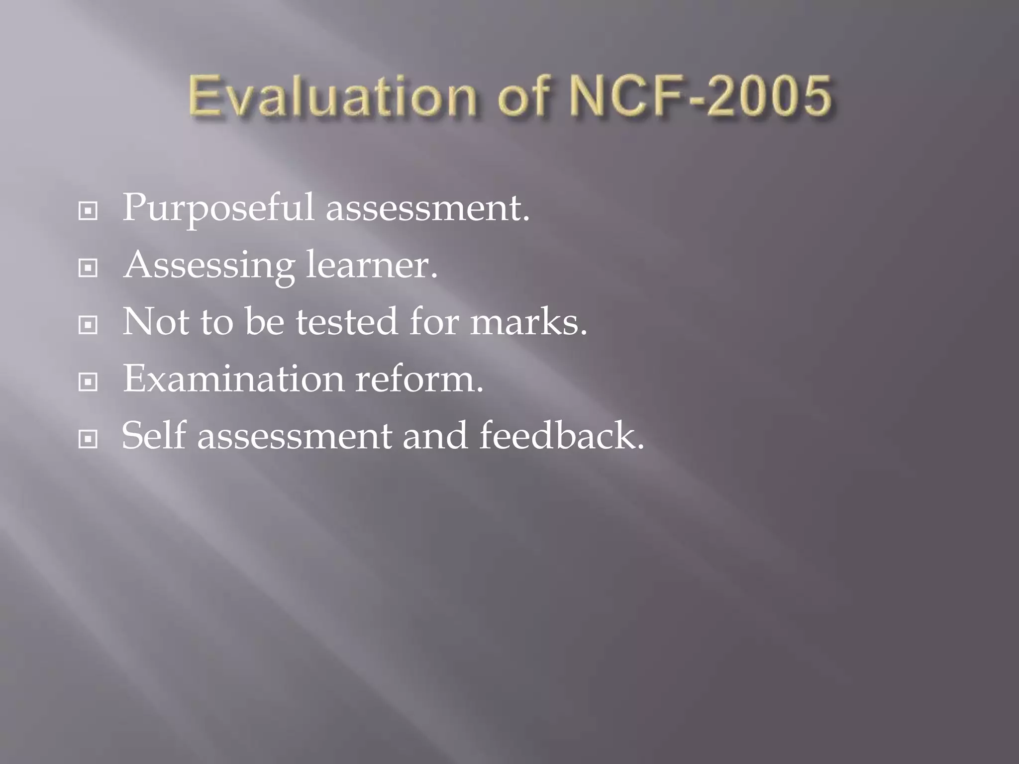 Ncf 2005 | PPT