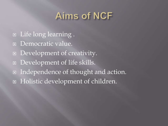 Ncf 2005 | PPT