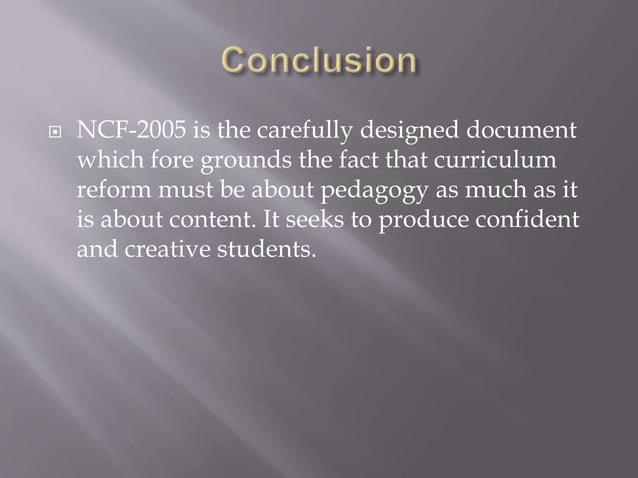 Ncf 2005 | PPT