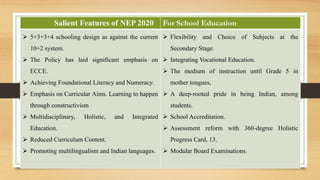 NCF-SE-2023 ( National Curriculum Framework School Education | PPTX