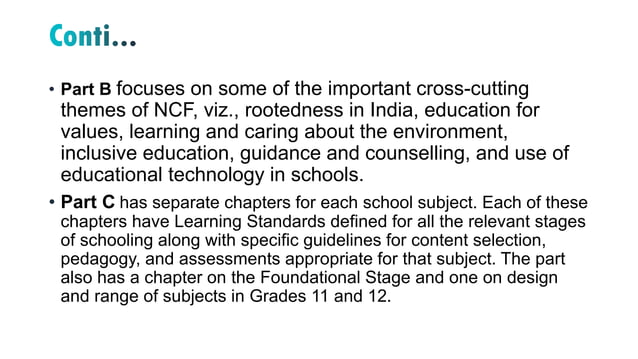NATIONAL CURRICULAR FRAMEWORK SCHOOL EDUCATION | PDF | Primary ...