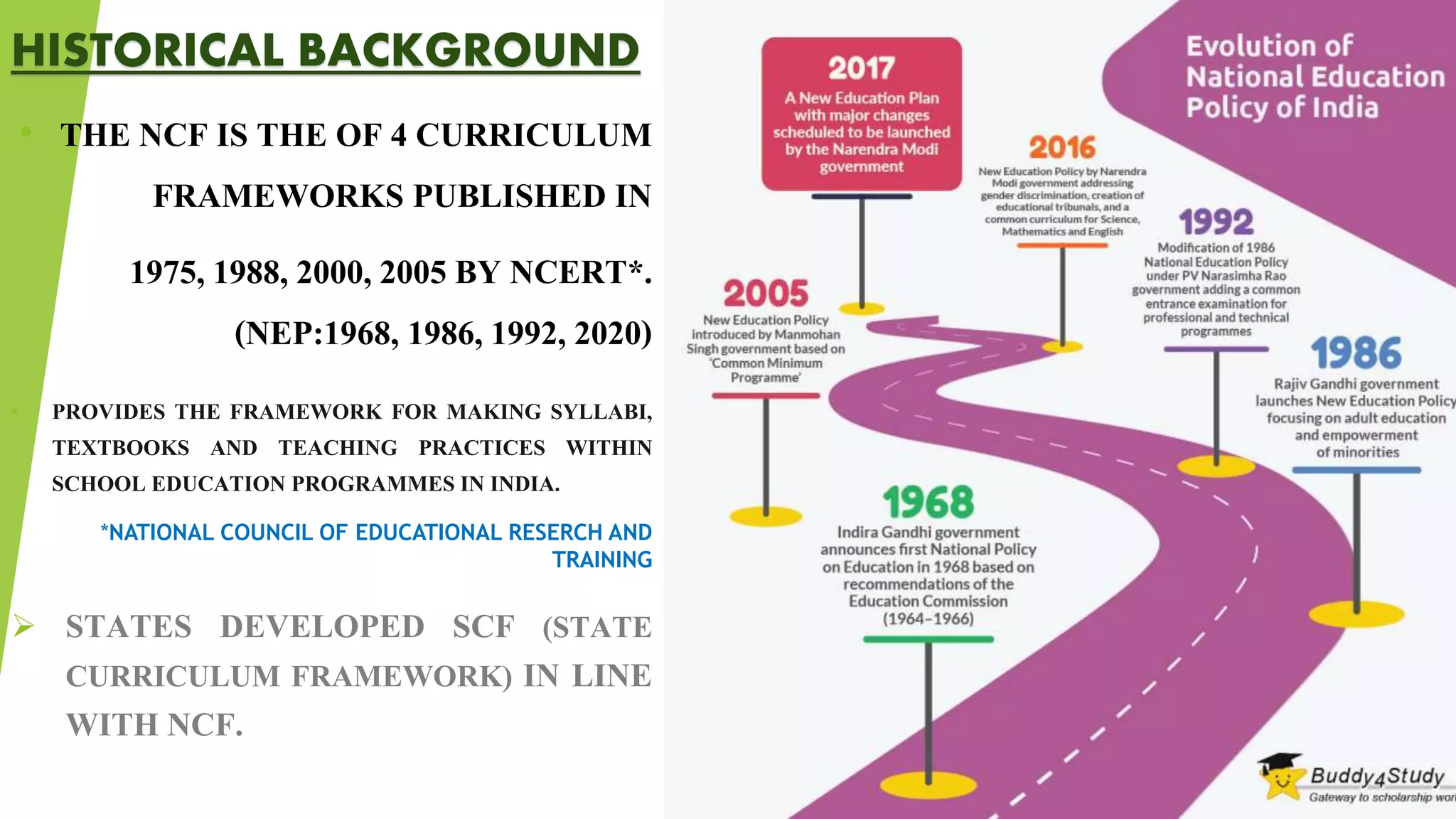 NATIONAL CURRICULUM FRAMEWORK - 2005 | PPTX