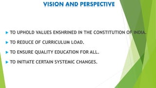 NATIONAL CURRICULUM FRAMEWORK - 2005 | PPTX