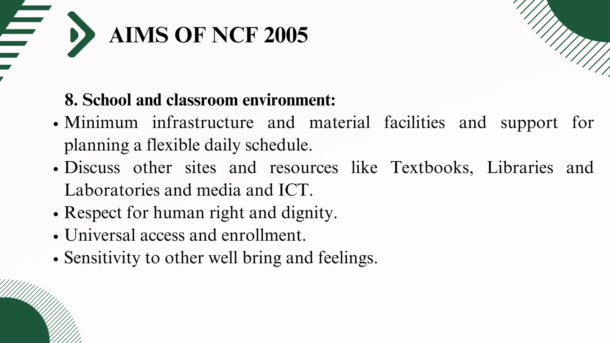 National Curriculum Framework 2005 (NCF 2005) Presentation by Vishwanath G.K. | PDF