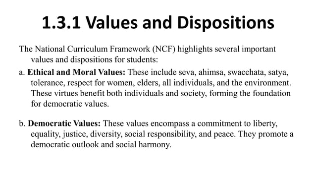 NCF 2023: National Curriculum Framework 2023 | PPTX