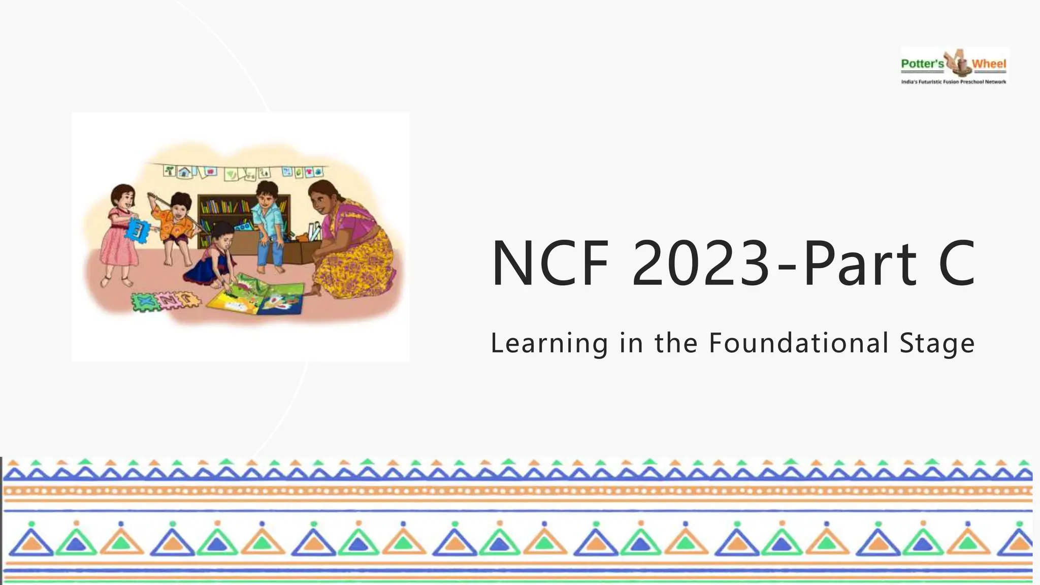 The National Curriculum Frame work document Part C | PPTX