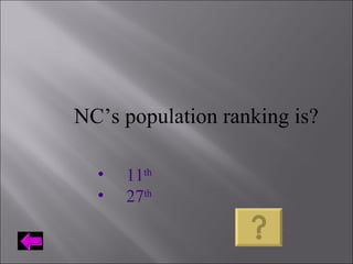 Nc Facts Jepordy | PPT