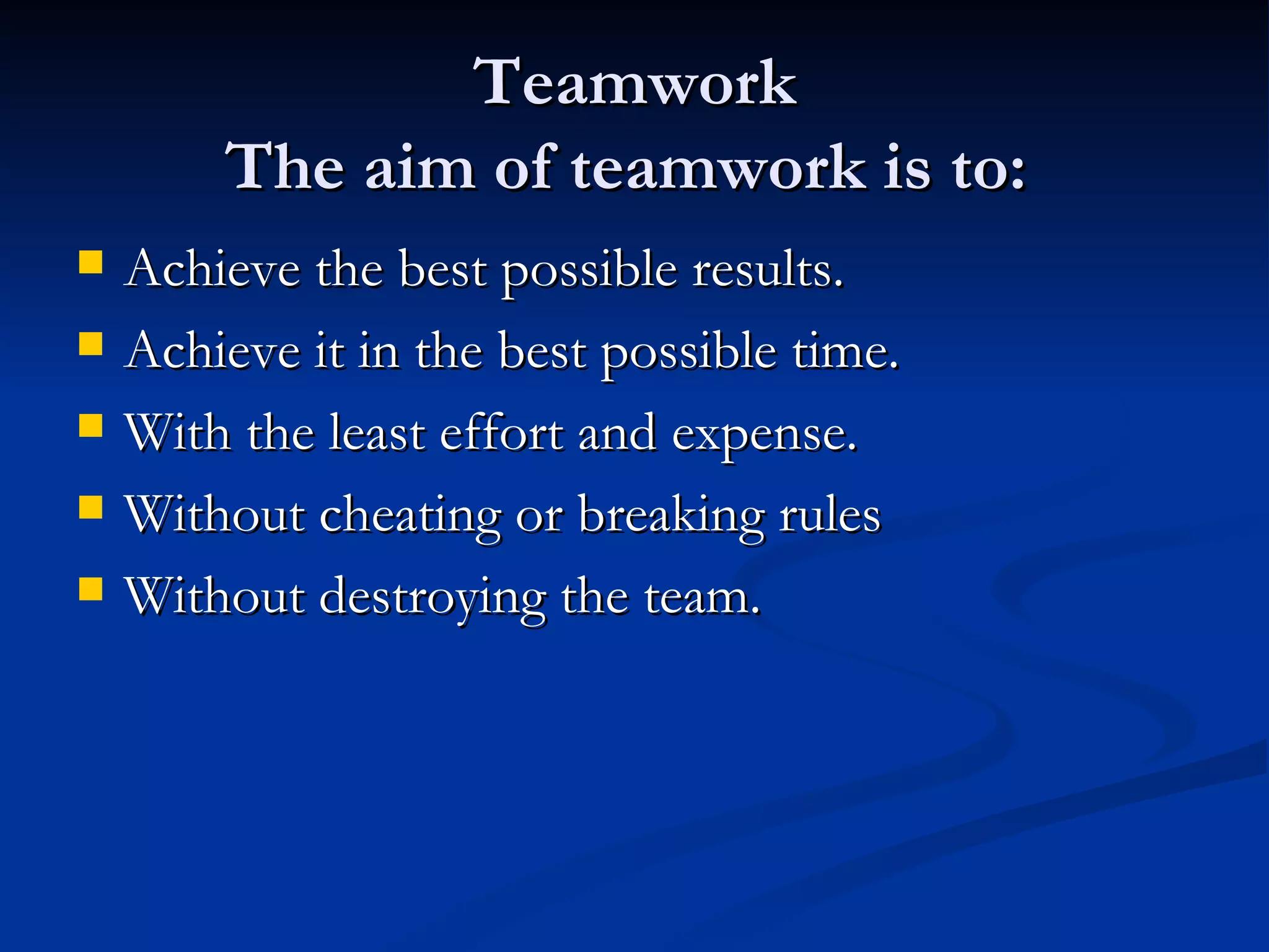 Ncfe level 1 teamwork | PPT