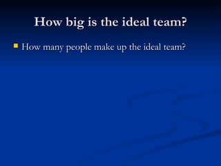 Ncfe level 1 teamwork | PPT