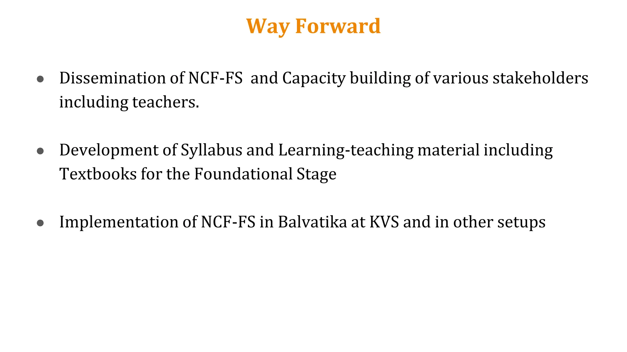 NCF for Foundational Stage 2022 for DU 12th November, 2022.pptx