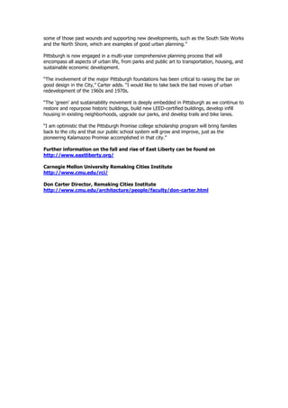 City of Pittsburgh reverses the inner-city decline | PDF