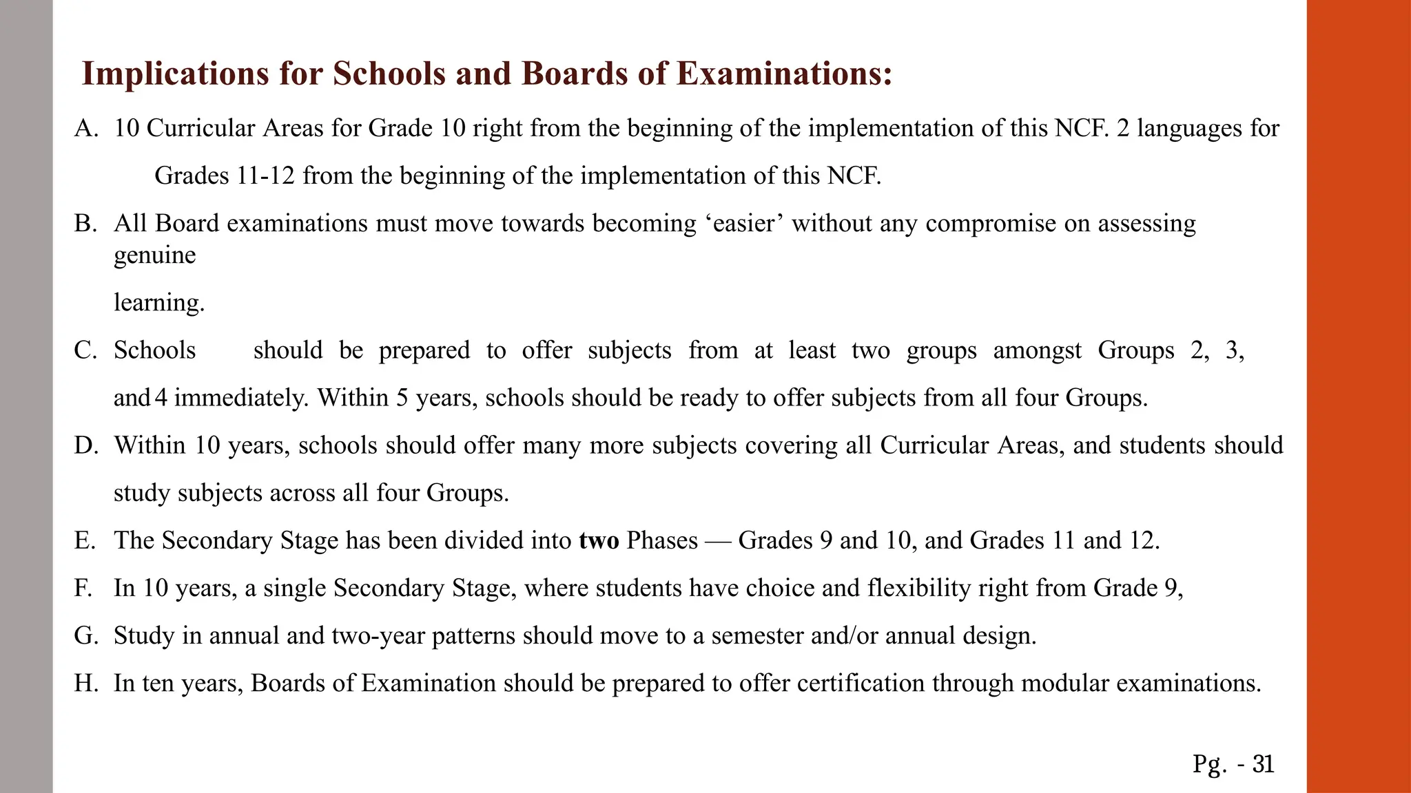 National Curriculum Framework For School Education 2023 | PPTX
