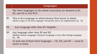 National Curriculum Framework For School Education 2023 | PPTX