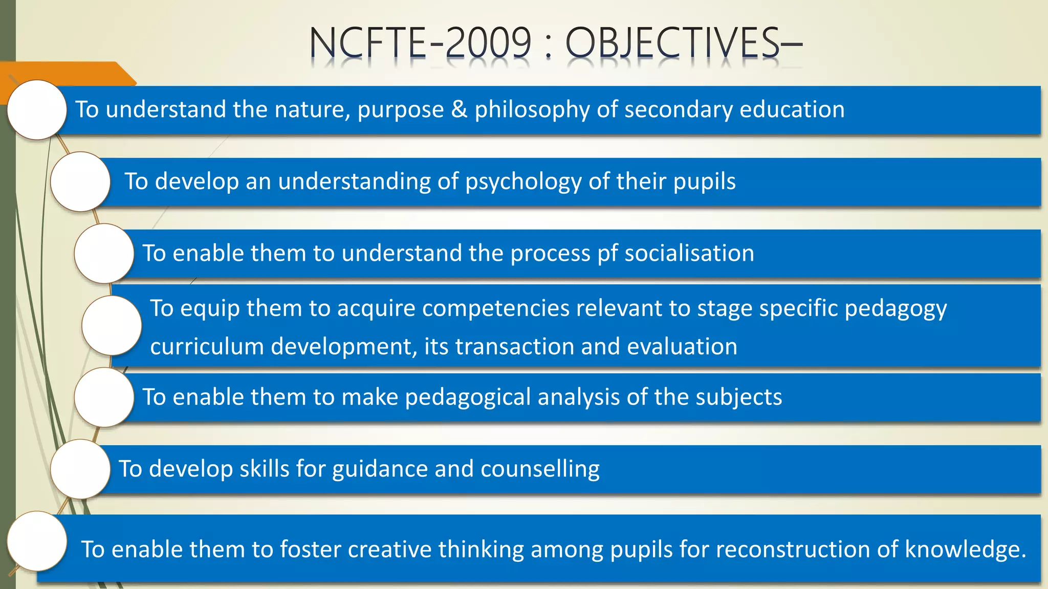 Ncfte 2009 | PPTX