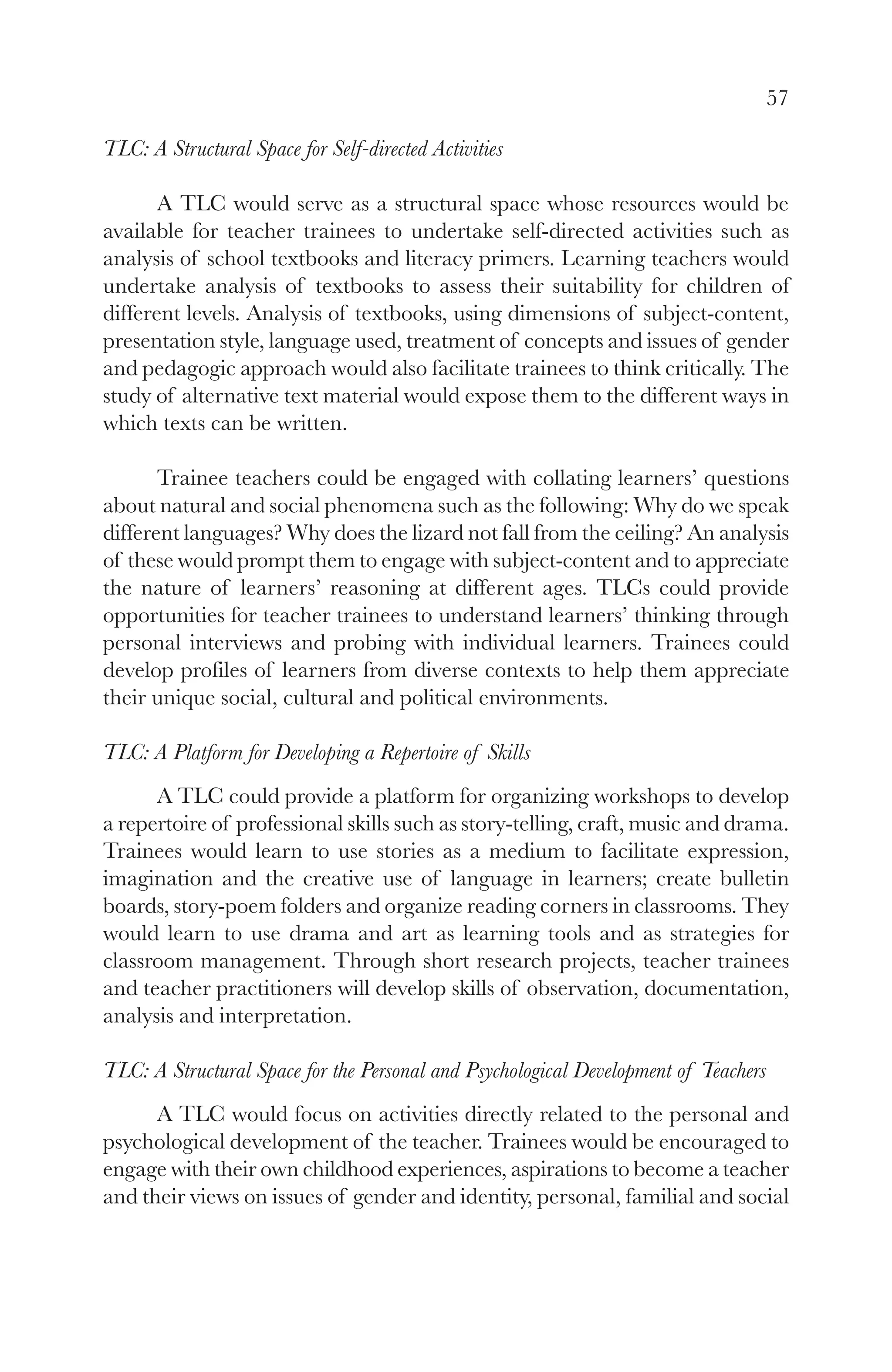 National Curriculum Framework for Teacher Education,2010 | PDF