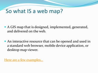 NCGE 2015 Web Maps | PPTX | Geography | Science