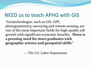 NCGE 2015 Web Maps | PPTX | Geography | Science