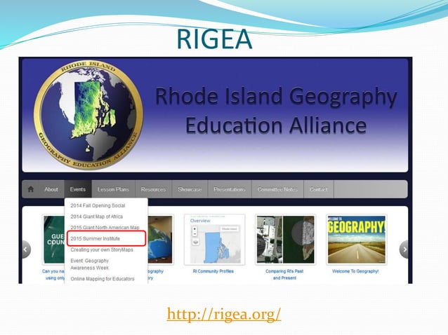 NCGE 2015 Web Maps | PPT