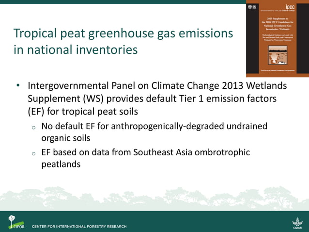 Degradation increases peat greenhouse gas emissions in undrained ...
