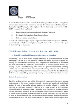 NCGM policy brief - International Law and Gender | PDF