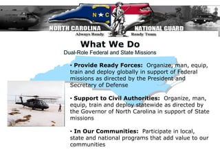 N.C. National Guard 101 | PDF