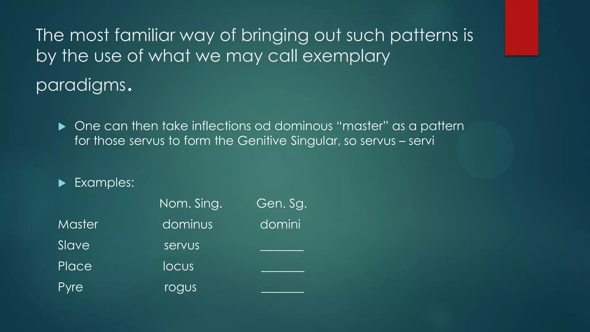 Paradigms chapter 10 | PDF