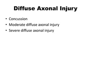 Nc head and spinal trauma | PPT