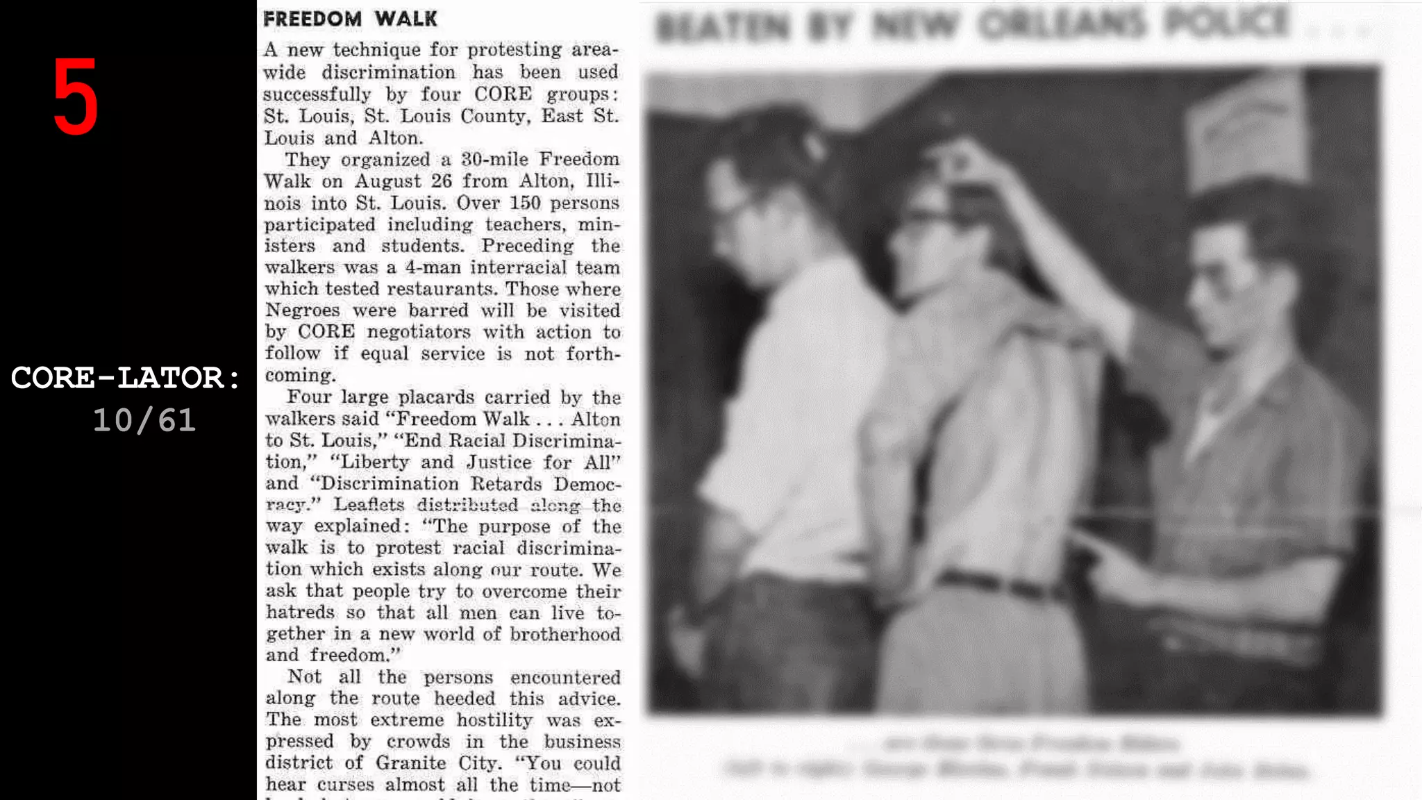 Freedom 'Riters: John Dolan's Story | PPT