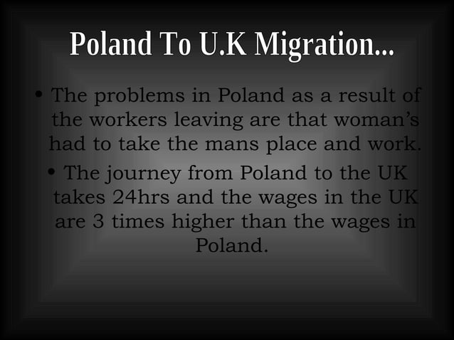 chaniqua in Poland | PPT