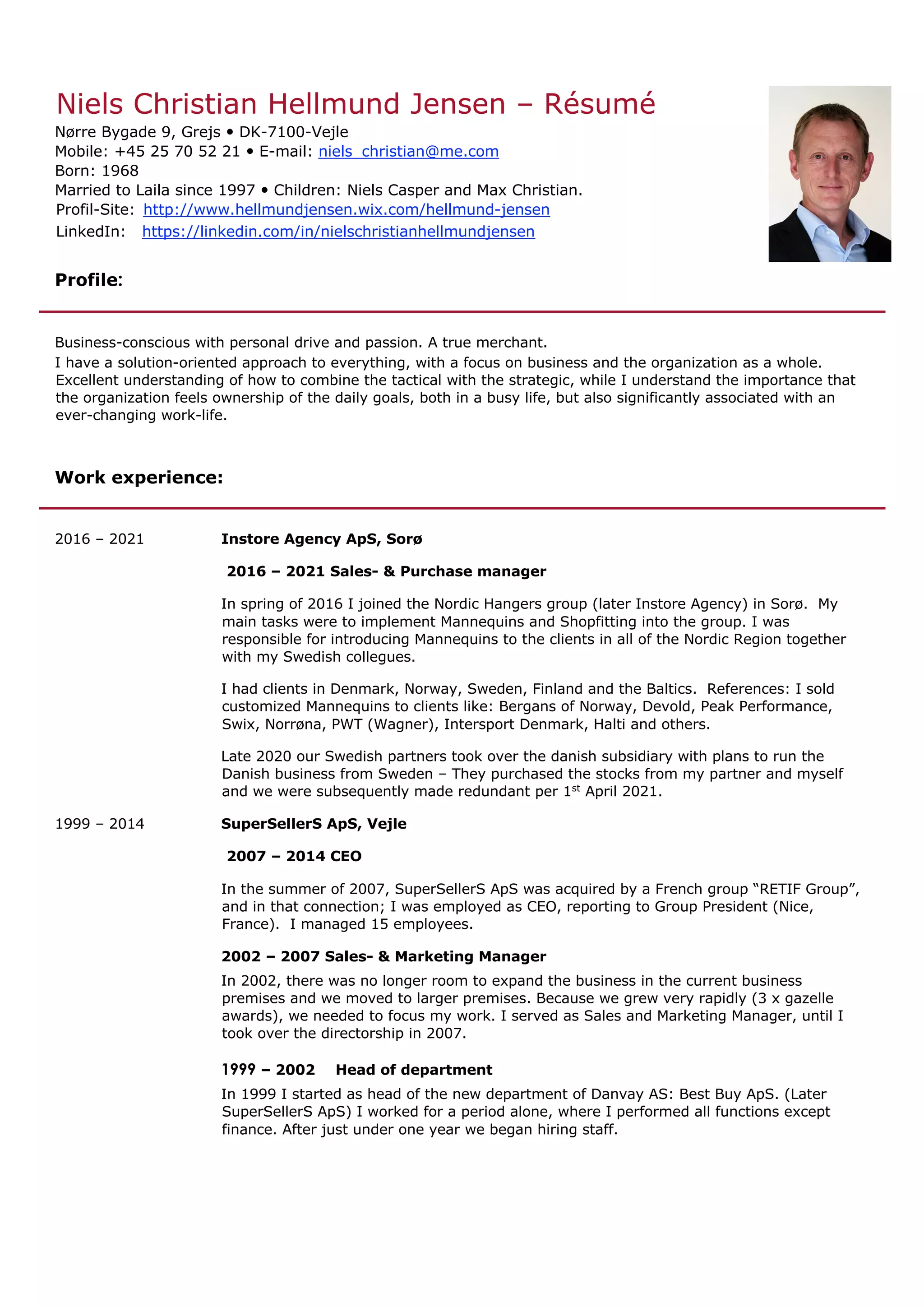 Nchj english resume | PDF | Business Administration | Business