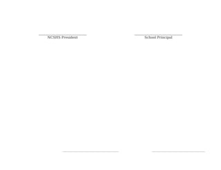 NCSHS Charter Certificate | PDF | Education